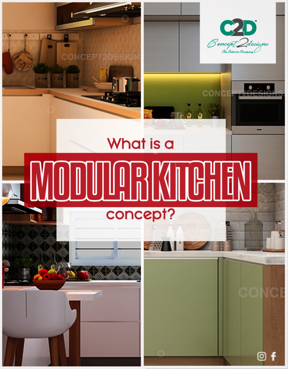Understanding The Concept Of Modular Kitchen | C2D