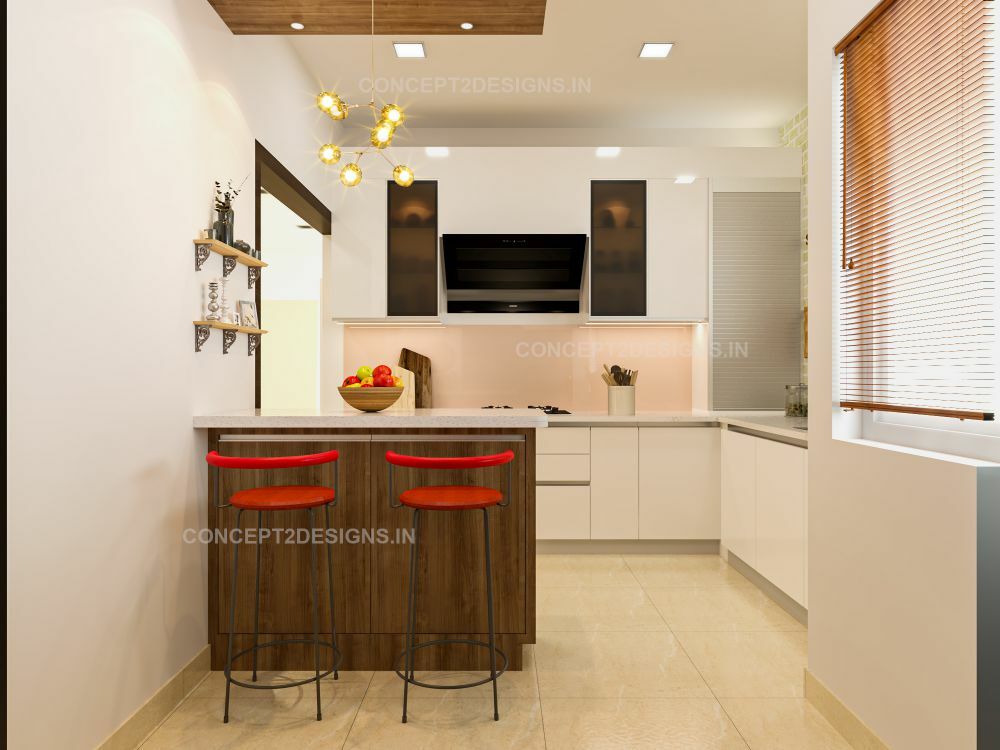 Modular Kitchen - C2D-Concept2Designs